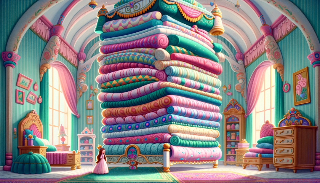 Księżniczka na Ziarnku Grochu - bajka dla dzieci